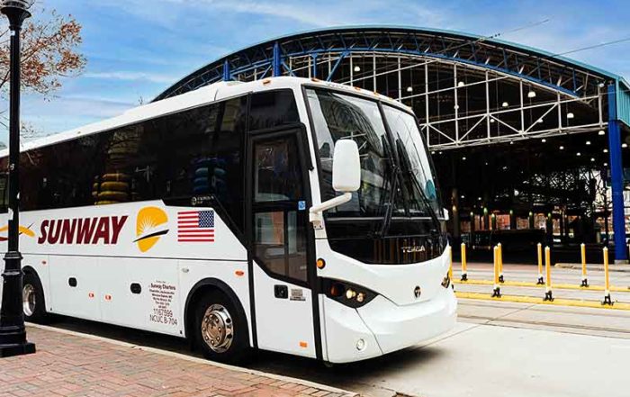 38 Passenger Coaches – Sunway Charters