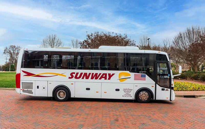 38 Passenger Coaches – Sunway Charters