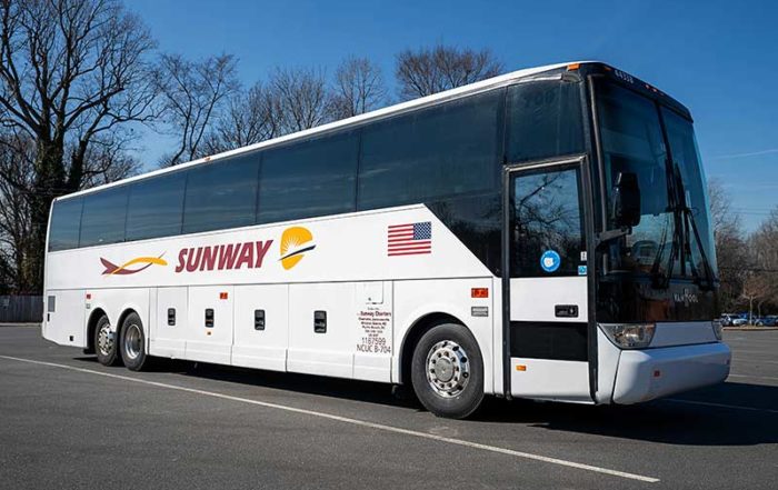 55 Passenger Coaches – Sunway Charters
