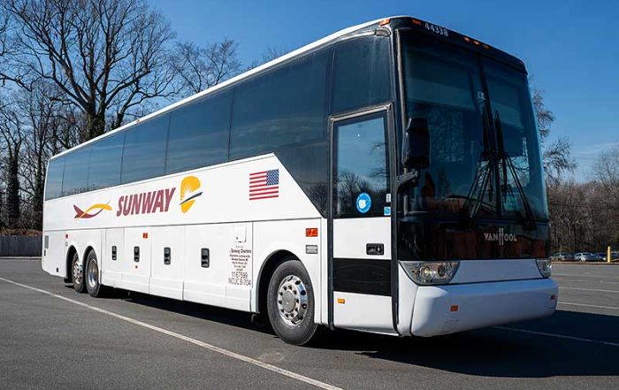 55 Passenger Coaches – Sunway Charters