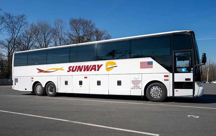55 Passenger Coaches – Sunway Charters