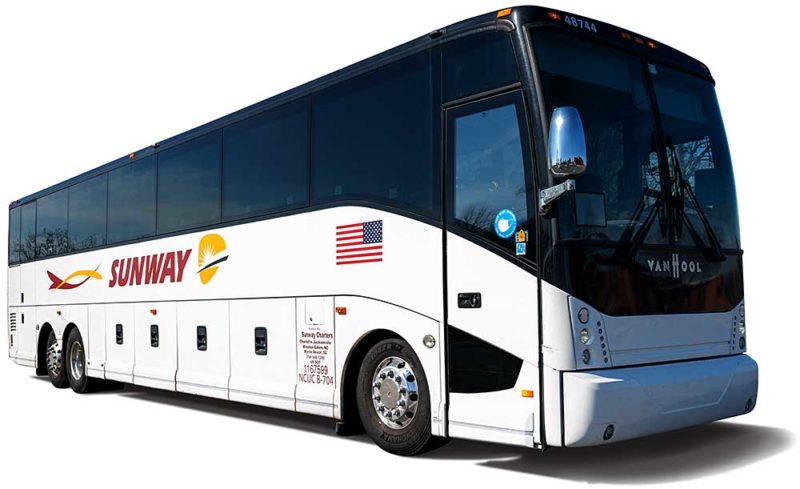 55 Passenger Coaches – Sunway Charters